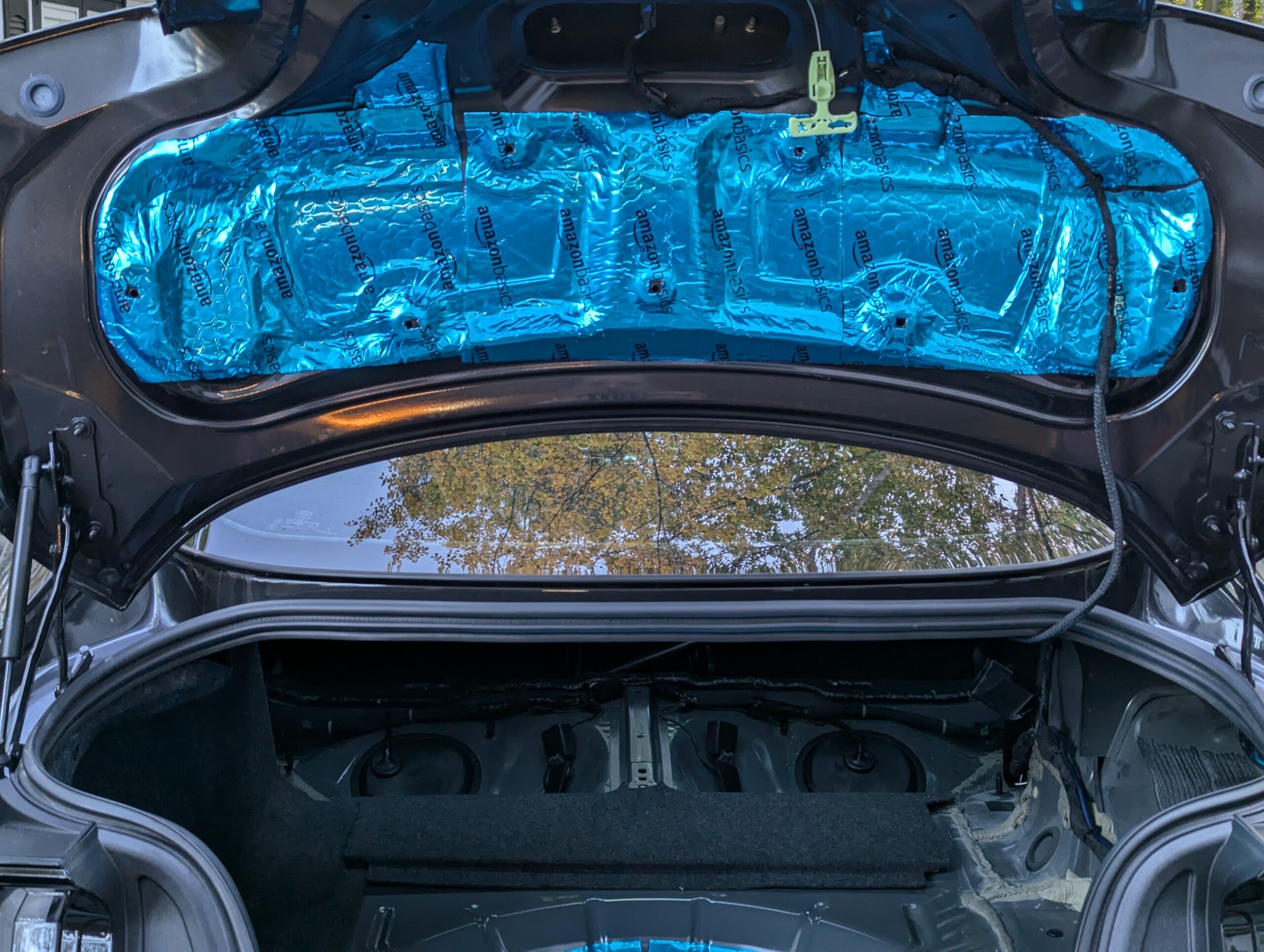 Project Wraith: sound deadening and trunk handle - Blackmoor Vituperative